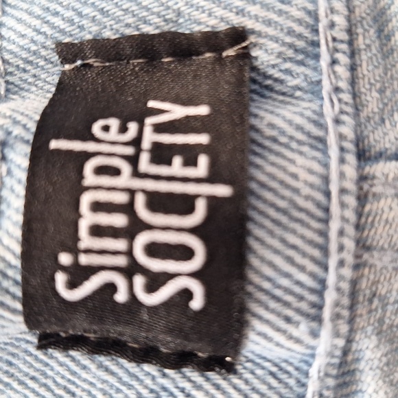 Simple Society | Jeans | Simple Society Baggy Butterfly Jeans | Poshmark